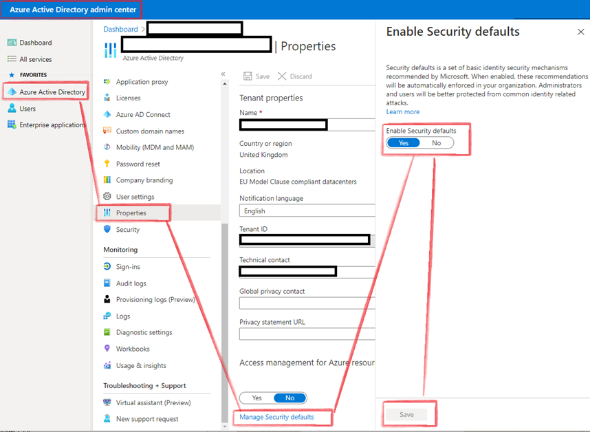 Disable Security Defaults Office 365 Wasms Disable Security Defaults Office 365 Wasms